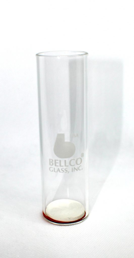 Flat Bottom Glass Pipette Canister w/ & w/o Silicone Pad and 38mm ...