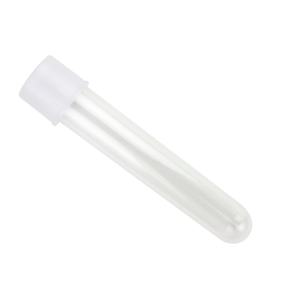 Sterile Test Tubes with Two-Position Caps 17x100mm 16 mL Polypropylene ...