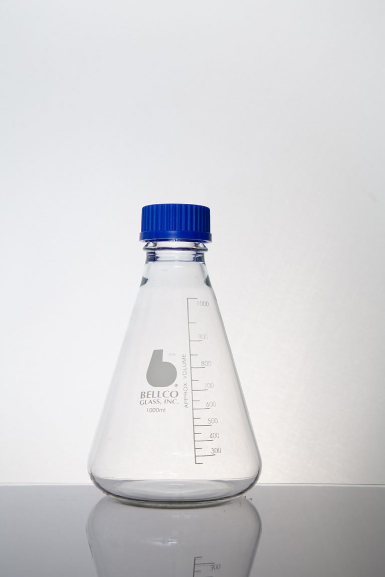 Graduated Erlenmeyer Flask 1L w/ 45mm Screw Cap SKU: 2515-01000 ...
