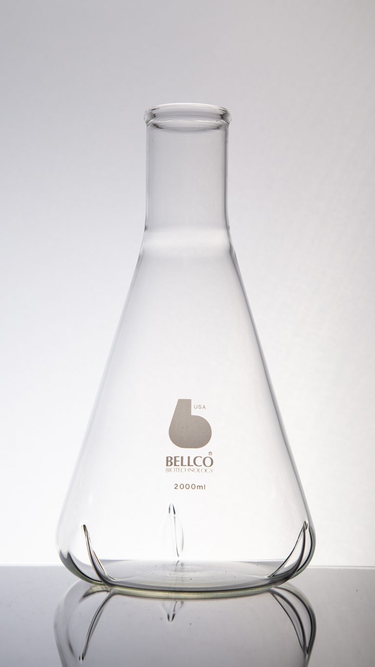 Shake Flask w/ 3 Baffles & Break Resistant Lip 2L SKU:2541-02000 ...