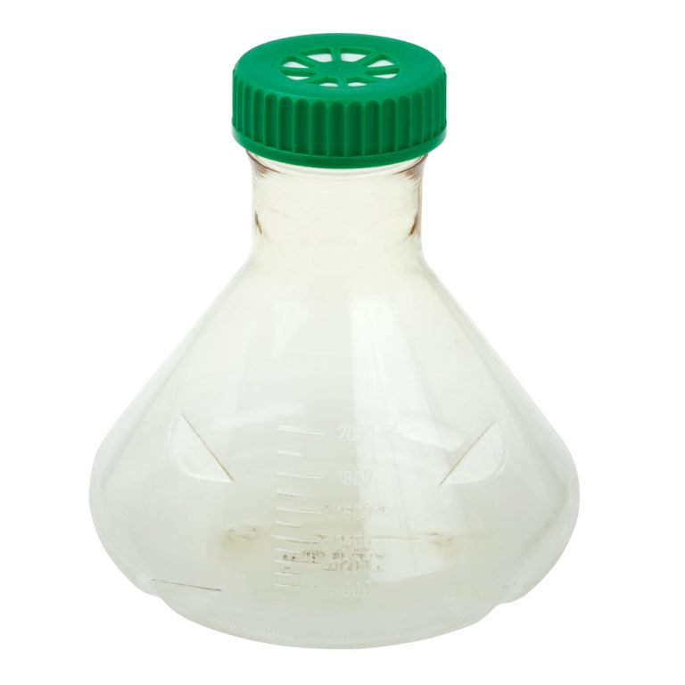 2L Fernbach Flask, Vent Cap, Baffled Bottom - Bellco Glass | Laboratory ...