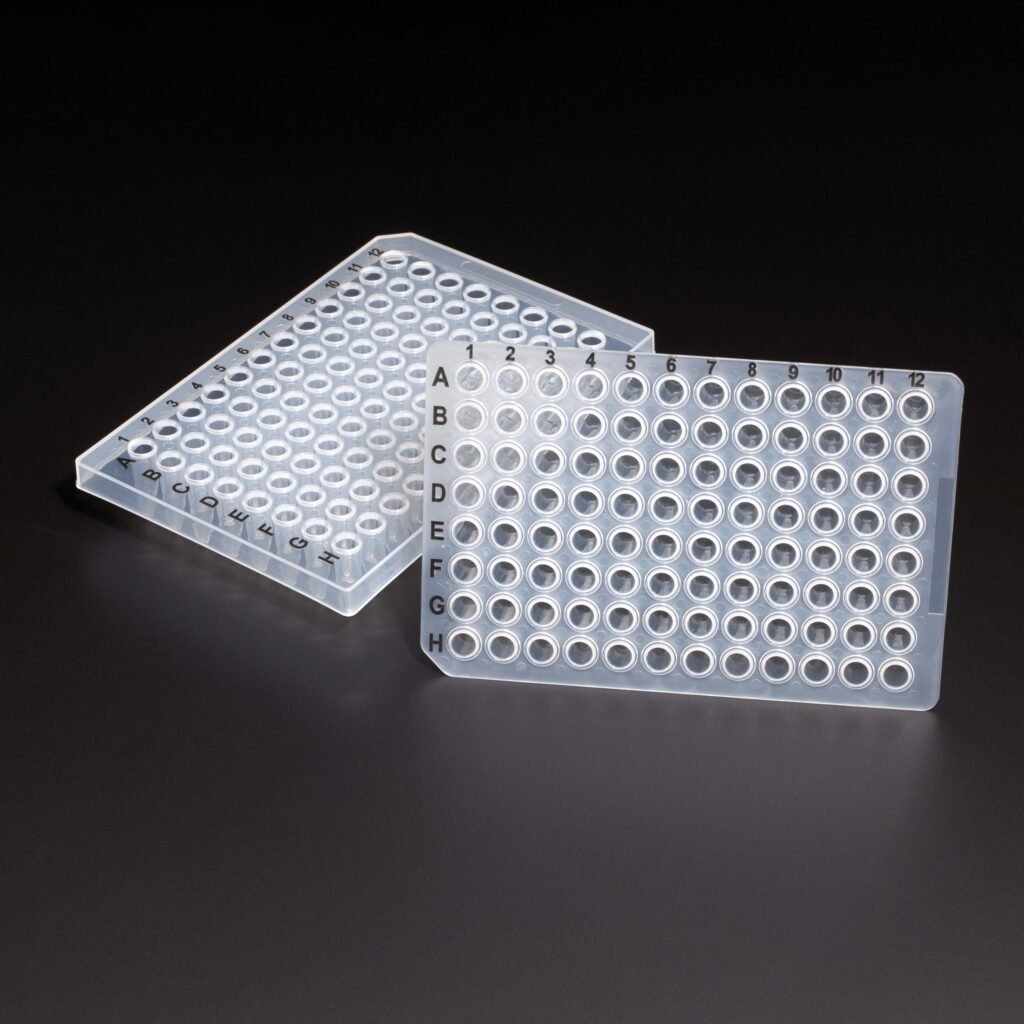 96 Well PCR Plate Half Skirt, Clear, 0.2mL - Bellco Glass | Laboratory ...