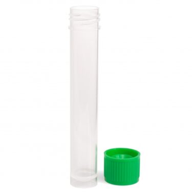 12mL Transport Tube, Green Cap - Bag, Non-sterile (Caps and Tubes ...
